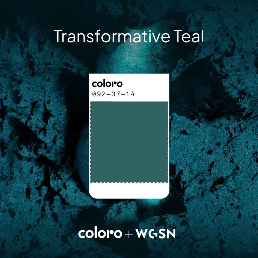 Cor do ano de 2026: WGSN revela "Transformative Teal" como tendência ...